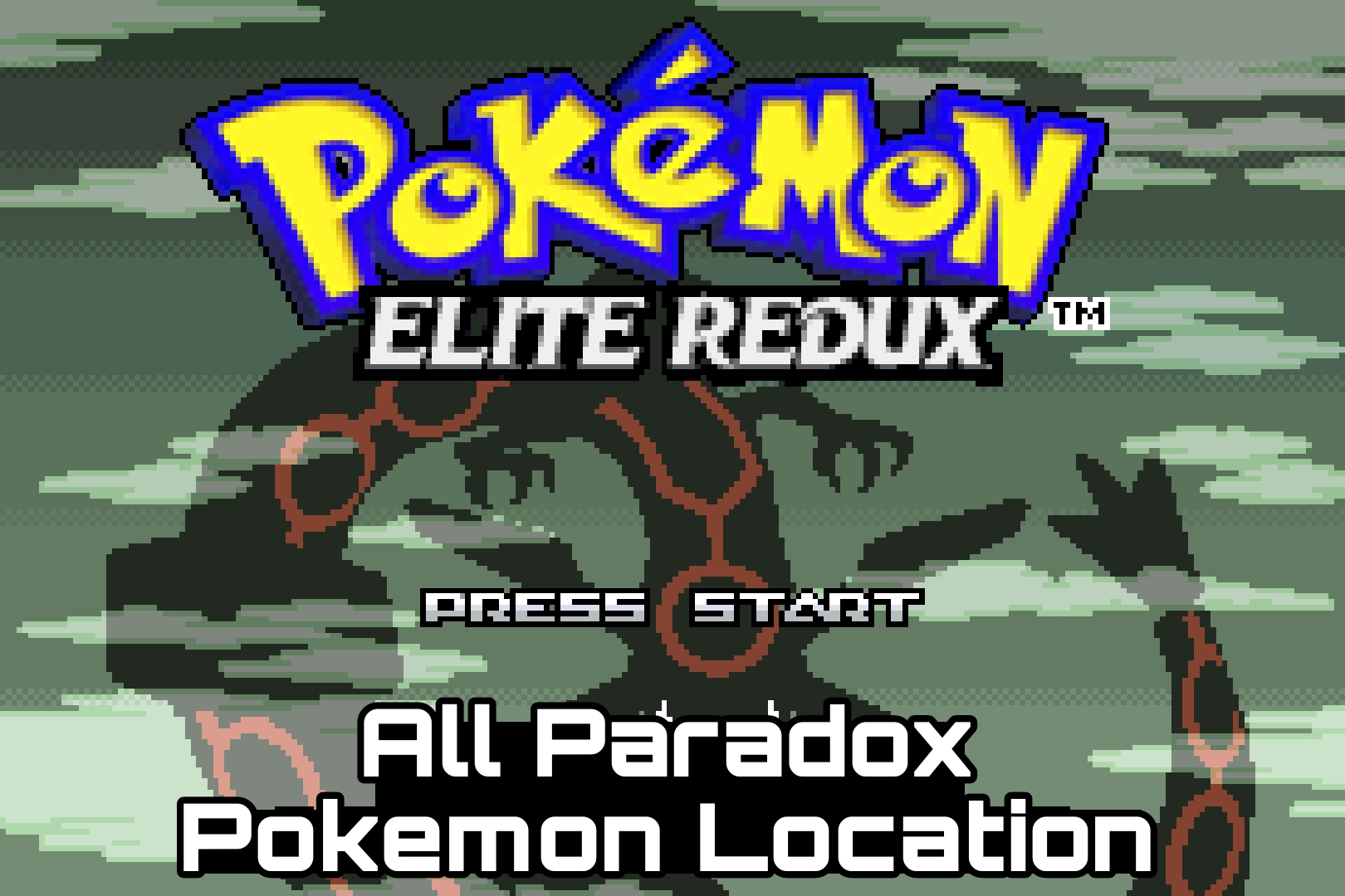 Pokemon Elite Redux All Paradox Pokemon Location